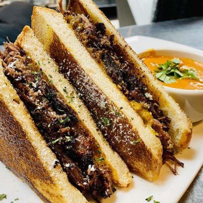 Short Rib Grilled Cheese - Grazia Italian Kitchen & Pizzeria